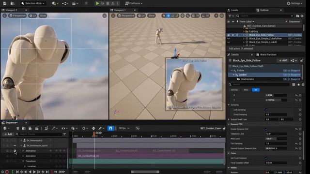 Change Anims (the cameras are fine)