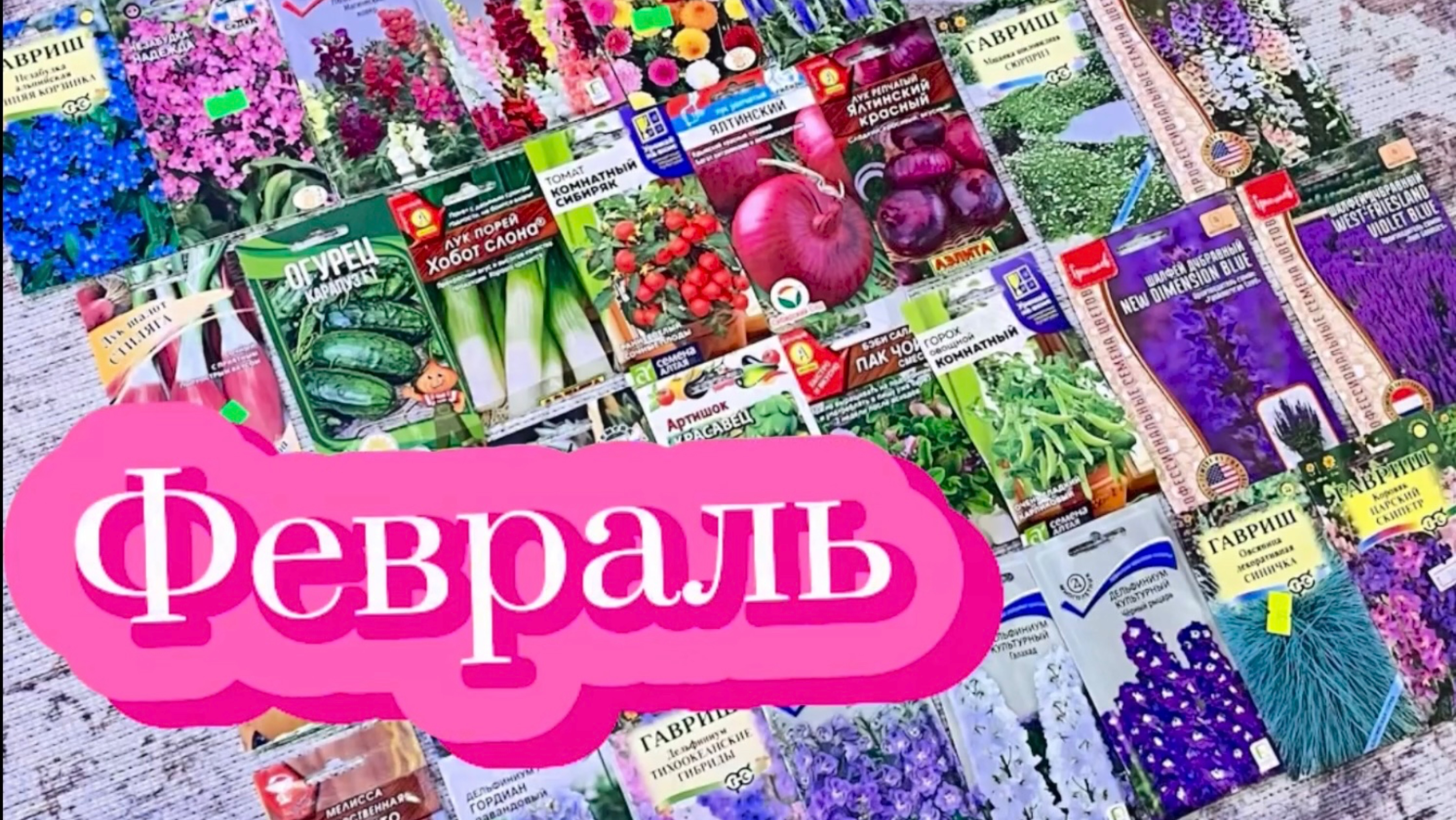 Посадки февраль 2025 / Садовый влог / Цветы / Многолетники / Огород на окне