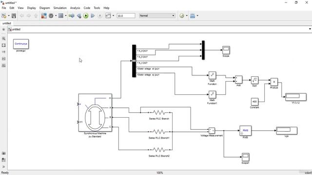 15 - Synchronous Machines MATLABSimulink
