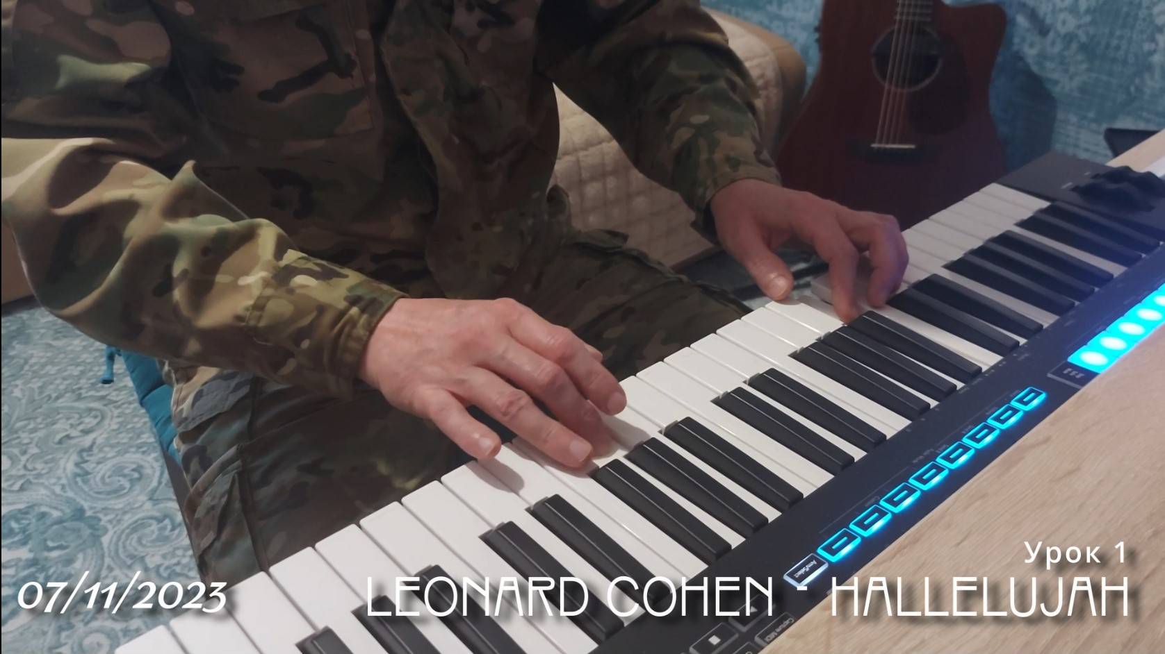 Мотиватор для взрослых, мечтающих играть на пианино. Год обучения  "с нуля" сжатый до 8 минут.