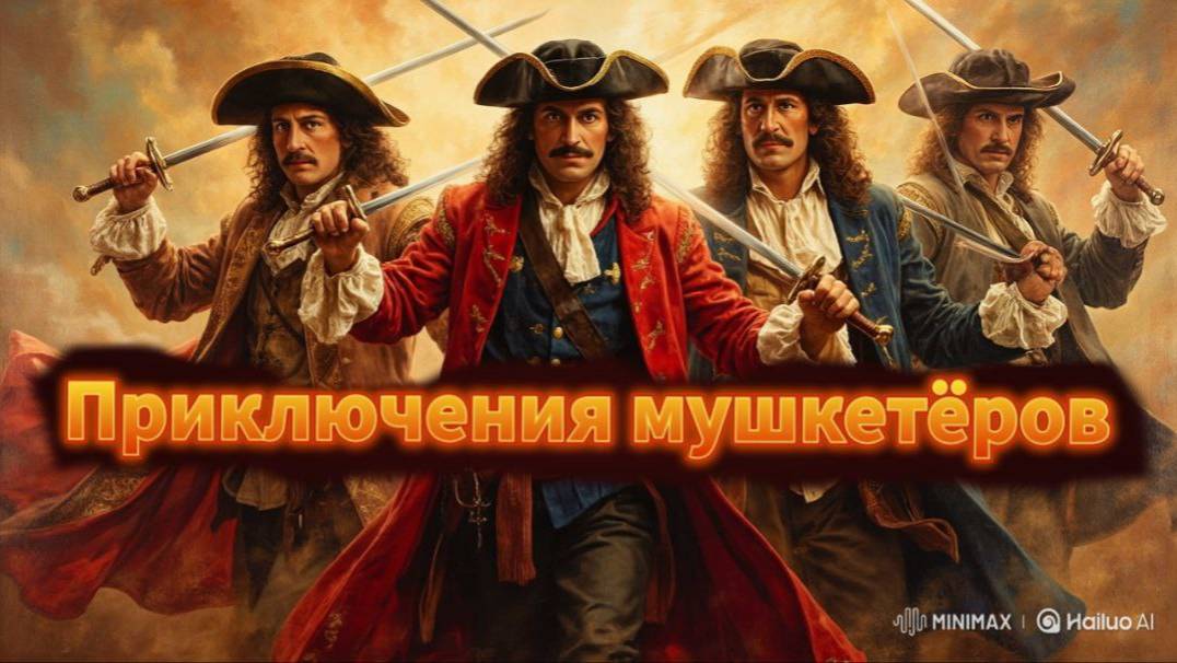 Приключения мушкетёров (Подробности, о которых не многие знают) AI music (ИИ музыка)