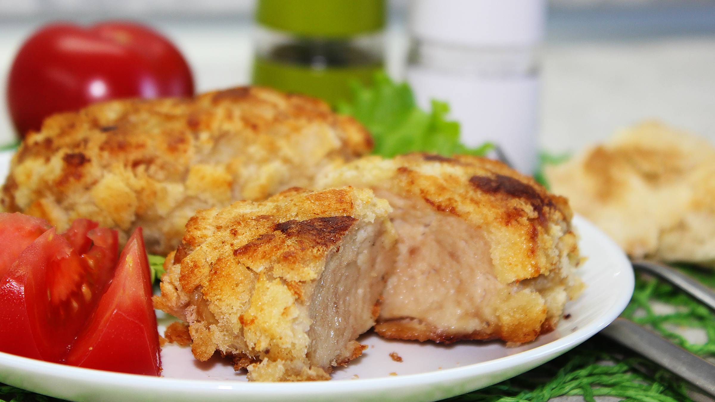 Как приготовить Пожарские котлеты. Сочные, вкусные, сливочные, с хрустящей корочкой.