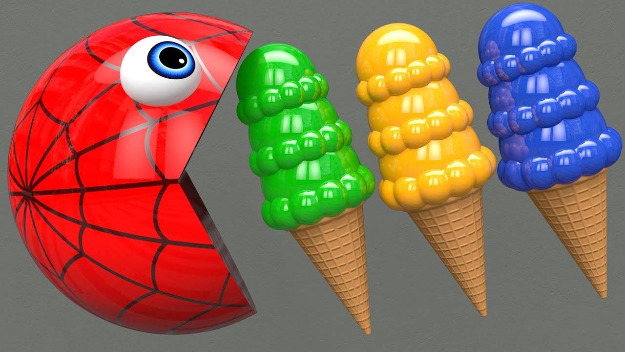 УЧИМ ЦВЕТА, смешные мультики, веселые мультфильмы с песенками, мультики для малышей бесплатно