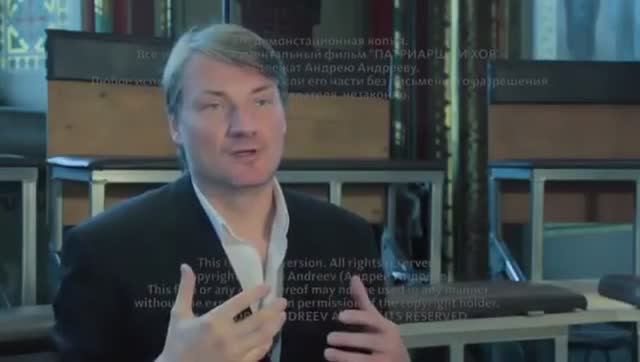 Фрагмент фильма "Патриарший Хор" с участием Олега Усенко.