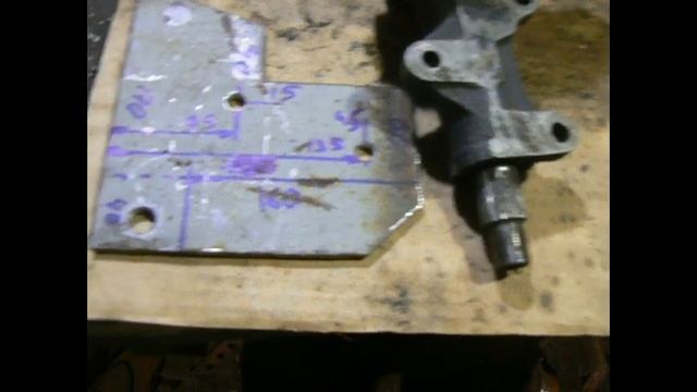 Установка рулевого редуктора "Москвич 412" на "ЛУАЗ 969м"