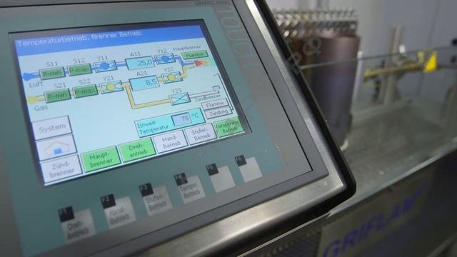 Вставка для газопламенной зачистки и термообработки Messer STAR T Испытание на стенде