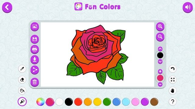 Как нарисовать розу 🎨