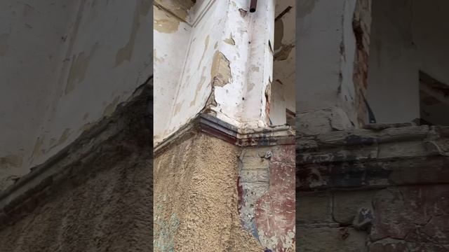 Останки былого величия-дворец графа Воейкова в Каменке Пензенской области