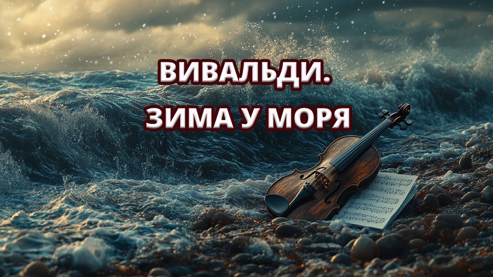Вивальди. Зима у моря🌊🎻