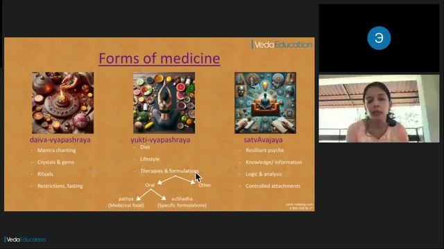 Отрывок лекции "Формы лекарственных средств в Аюрведе"