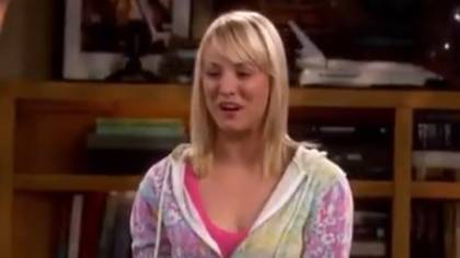 Сцена с Пенни из “Теории большого взрыва”