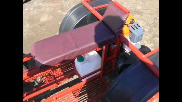 Изготовление дополнительного глушителя на двигатель от триммера