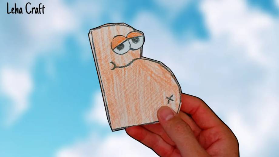 Оригами буквы Испанского Алфавита Лор B / Паперкрафт буквы B из бумаги / Поделки из бумаги 3Д