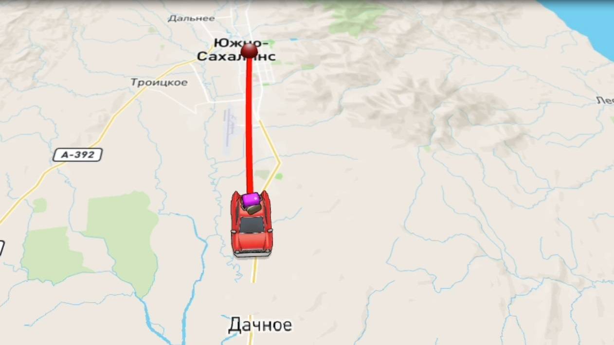 Маршрут на мыс Евстафия 1