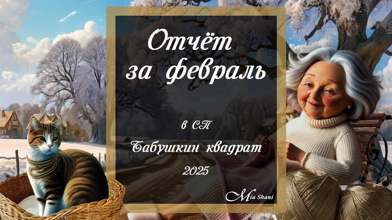 Отчет февраля в СП "Бабушкин квадрат"2025