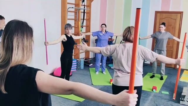 Cеминар-практикум, посвященный теме «Лечебная гимнастика при нарушении осанки у детей»