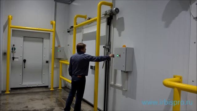 Откатные холодильные двери «Ирбис»