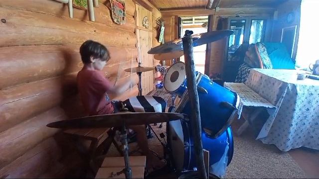 КиШ "Мёртвый анархист" Хахаха!!!!#drum cover