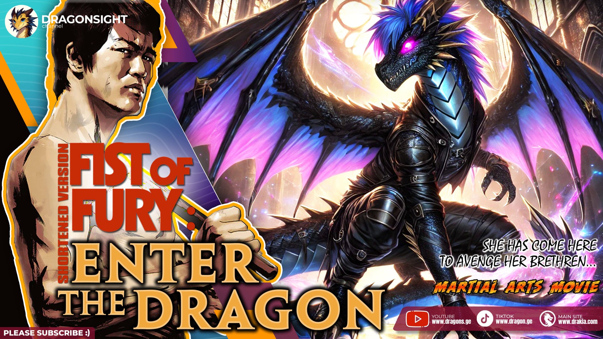 Кулак Ярости: Входит Дракон (2025) CGI анимационный фильм о боевых искусствах (укороченная версия)