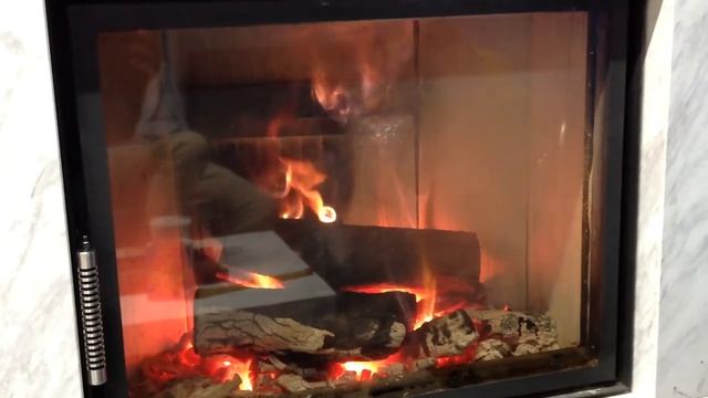 Каминная топка Hitze так работает дожиг газов в камине