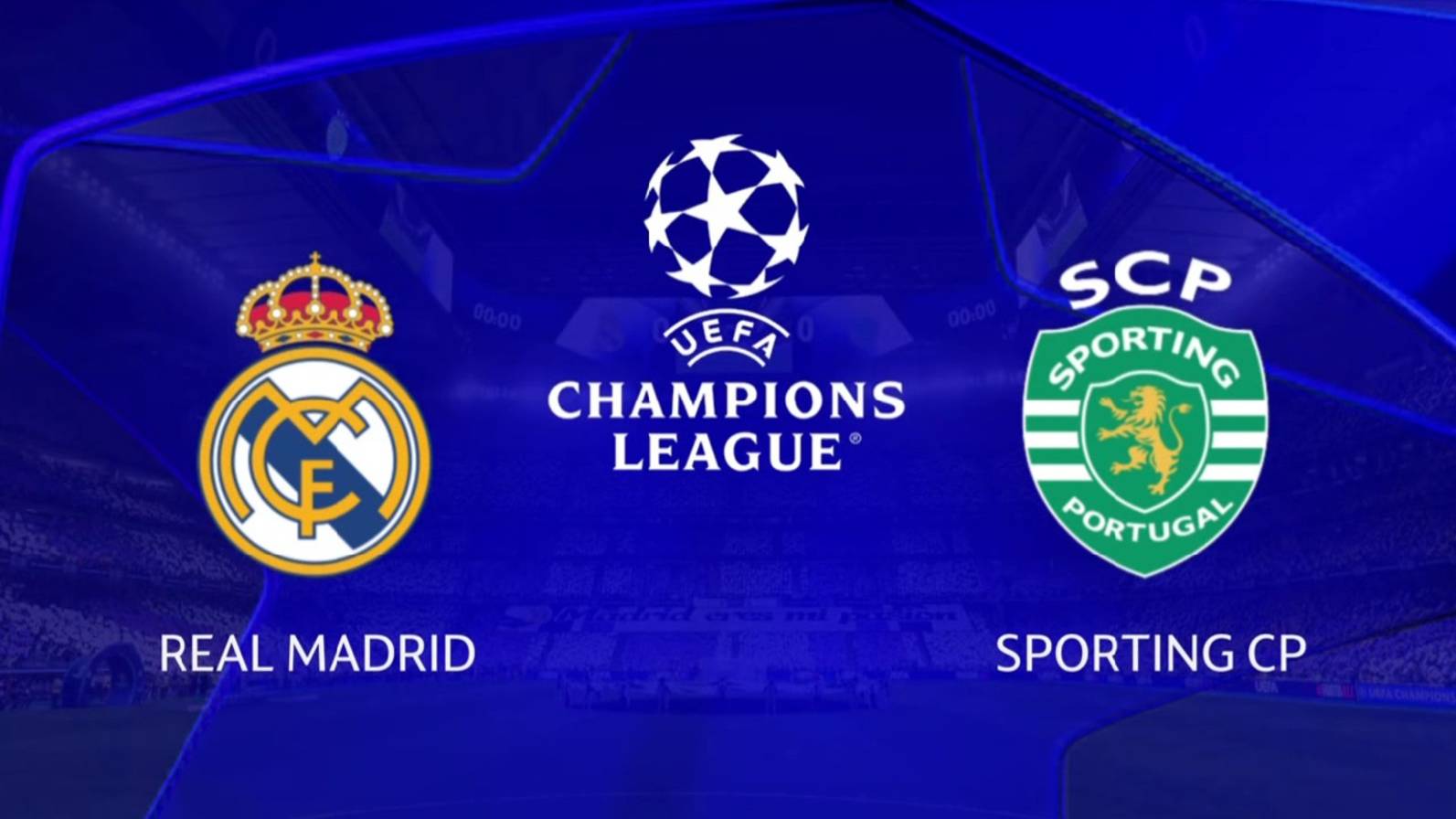 Лига Чемпионов (ответный матч 1/8 финала) Реал Мадрид - Спортинг #Футбол