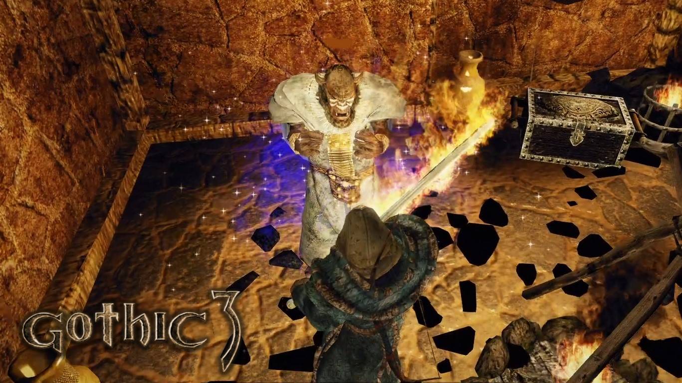 Храм Трелиса и Пещерный Данженмастер #19 Gothic 3 Union v.1.4.6