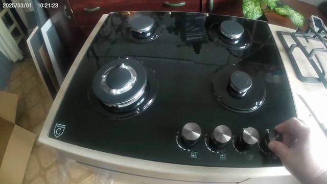 Новая газоварочная панель и электрогриль.