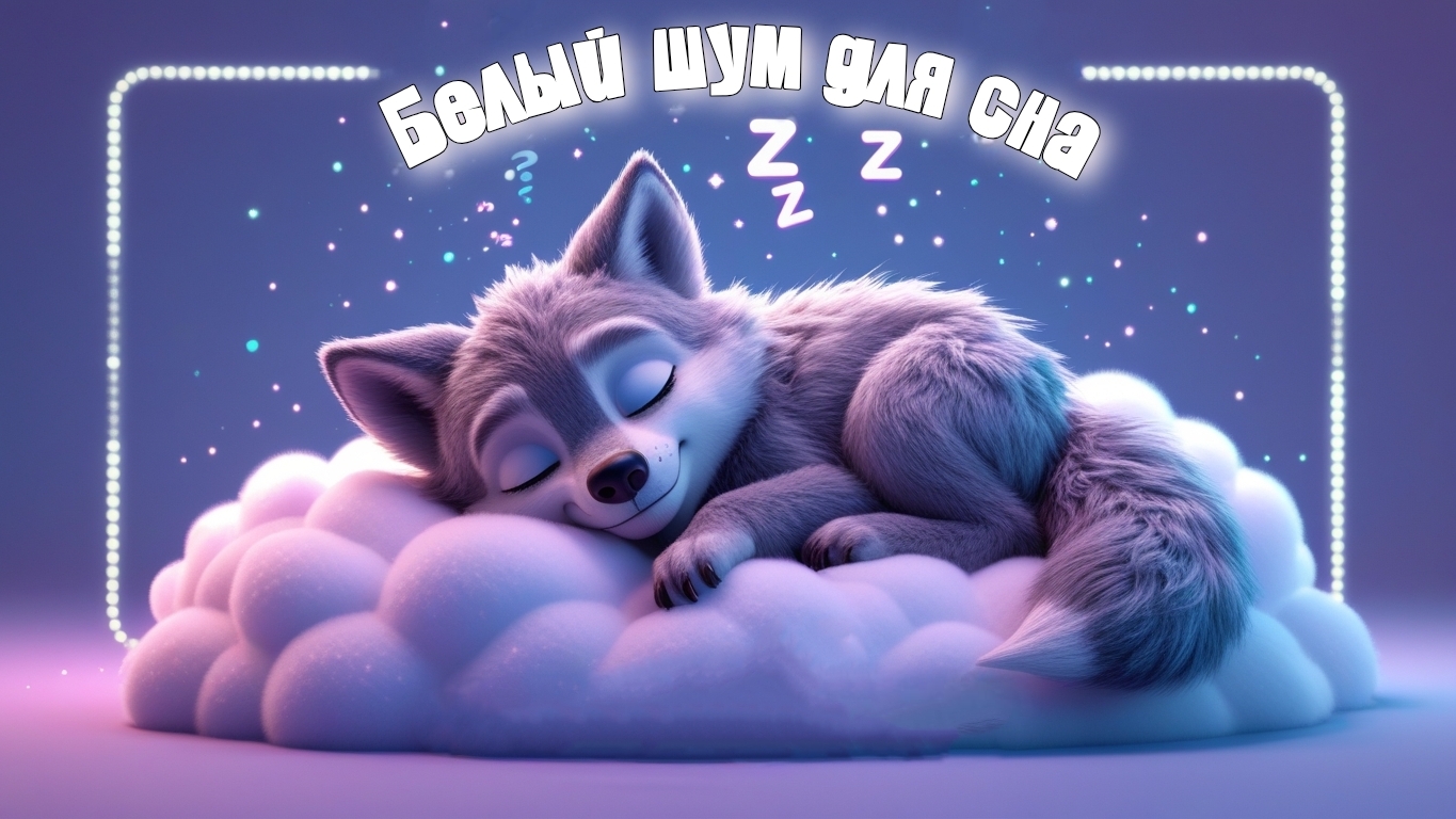 Белый Шум для новорожденных!Спокойной ночи младенцу!