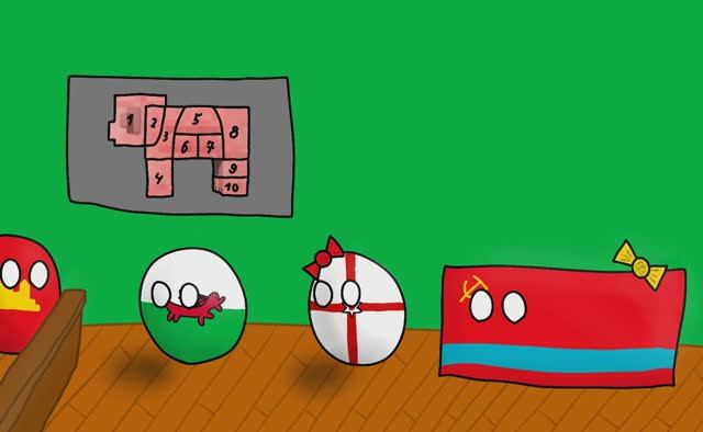 Countryballs №18 | Мэри Поппинс пародия - 2 серия