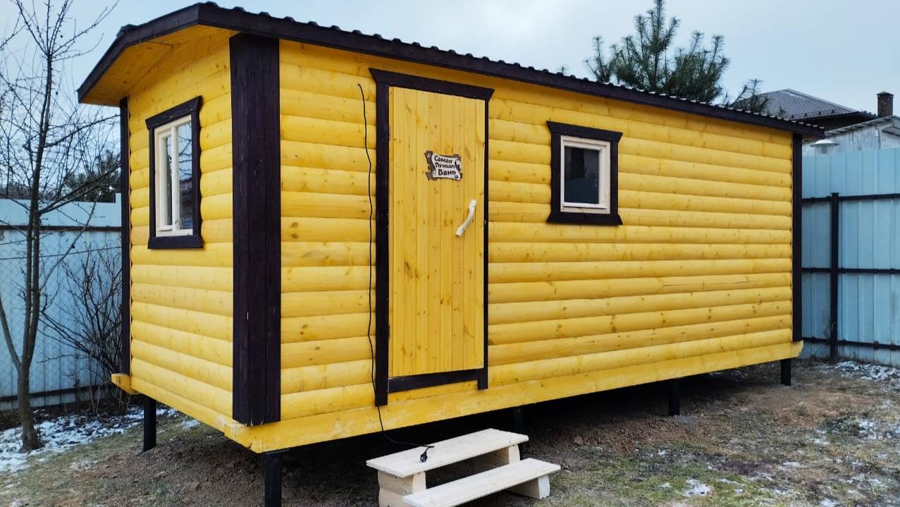 Обзор бани 6х2,3