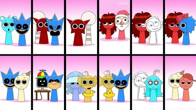 Спрунки игра -  Мруна и Вирум, а также Мили и ГФ, фаза 2 против фазы 3 против фазы 4