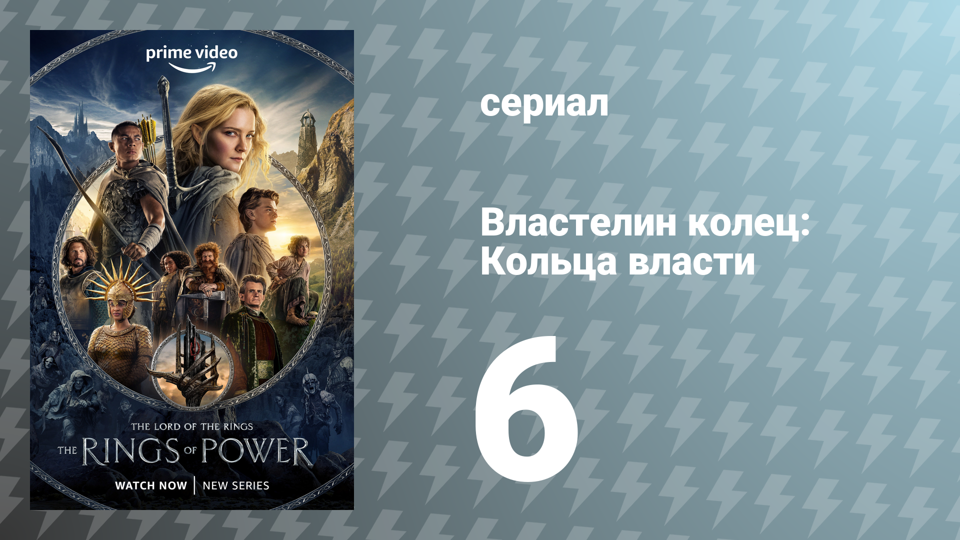 Властелин колец: Кольца власти 1 сезон 6 серия «Удун» (сериал, 2022)