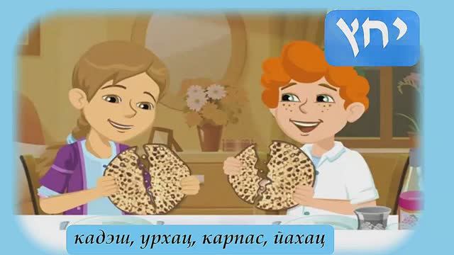 Лимуд иврит — Кадэш урхац (15 этапов Пасхального Седера) 🍷 קדש ורחץ 🍷