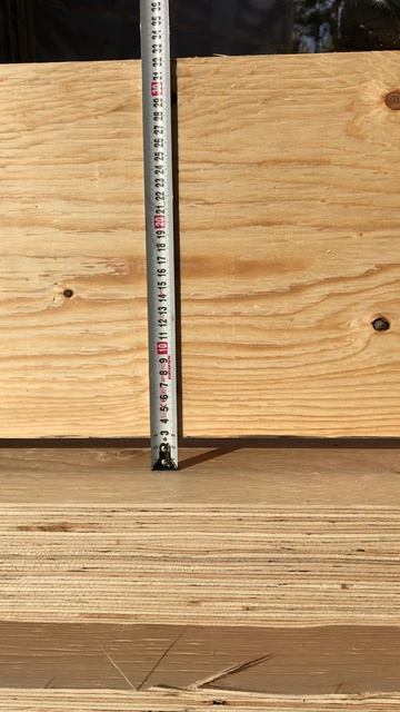 🛠️ Тест ЛВЛ-бруса:10 метров и всего 3 мм прогиба! #стройка#ТестЛВЛ#ИнженерныеРешения#ЭлитныйКоттед