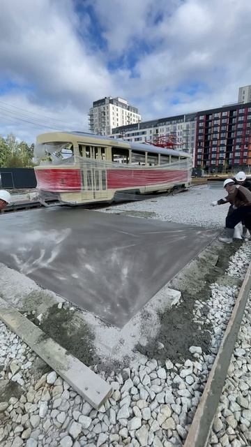 Брусника ЖК "Депо", брошированный бетон, г. Екатеринбург, 2024 г - 400 м² - Домаск™