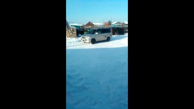 Самодельный полог-юбка на Honda Stepwgn