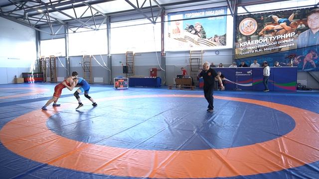 Вес 71 кг. Борьба за бронзу Марзоев Тасолтан (Краснодар)-Сунгурян Рафаэль (Сочи), Ейск 2025