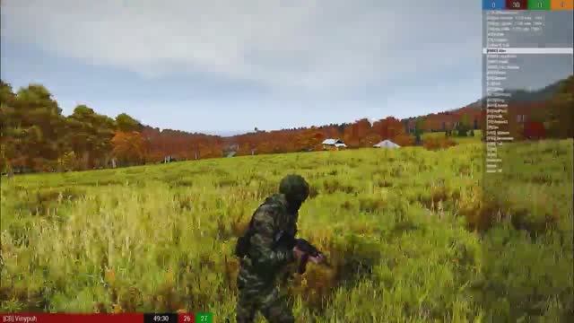 ARMA 3 RED BEAR /Наблюдаем за игроком/Эмоции на грани истерики