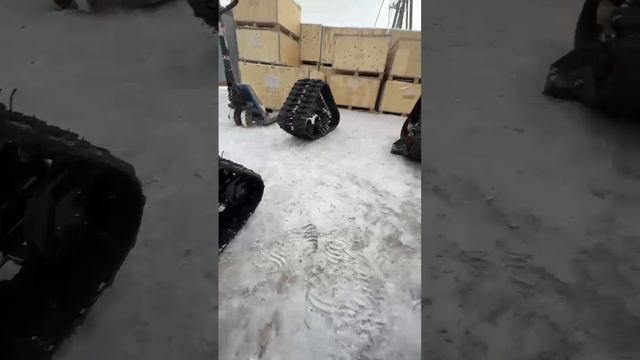 Обзор гусеничного комплекта на квадроцикл