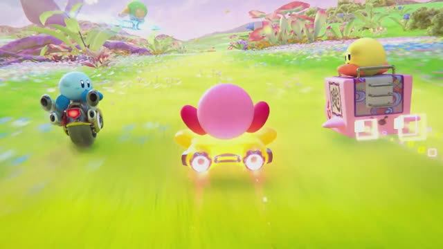 Kirby Air Riders — официальный трейлер