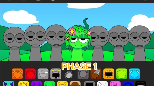 Incredibox Sprunki Phase 4 Pyramixed Version