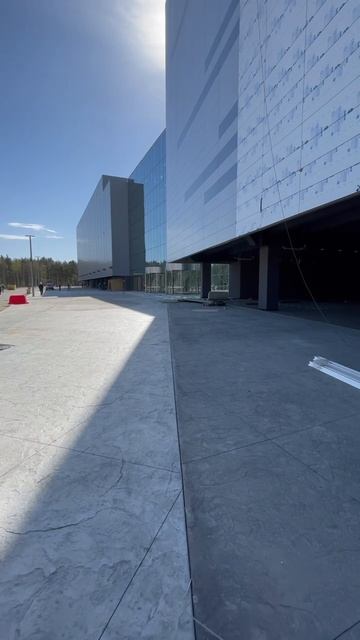 Тротуар и площадь из печатного бетона г. Екатеринбург ТЦ "Веер" / 18 000 м² - Домаск™