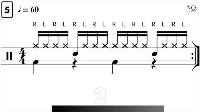#drums | Mastering 16th Note Grooves for Drummers: Comprehensive Beginner’s Guide | Lesson 35
