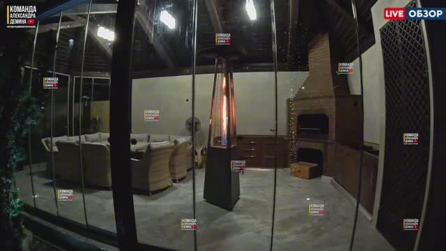 Обогрев на террасе беседке под безрамное Раздвижное остекление