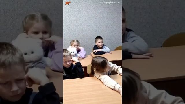 Как проходят уроки по методике My HappyBara у Оливии и Джона