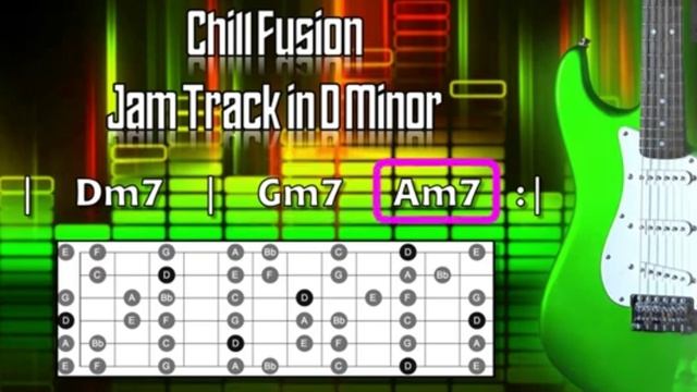 Chil Fusion Backing Track in Dm
