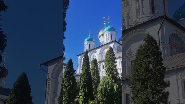 Новоспасский мужской монастырь. Апрель. Весна 2025