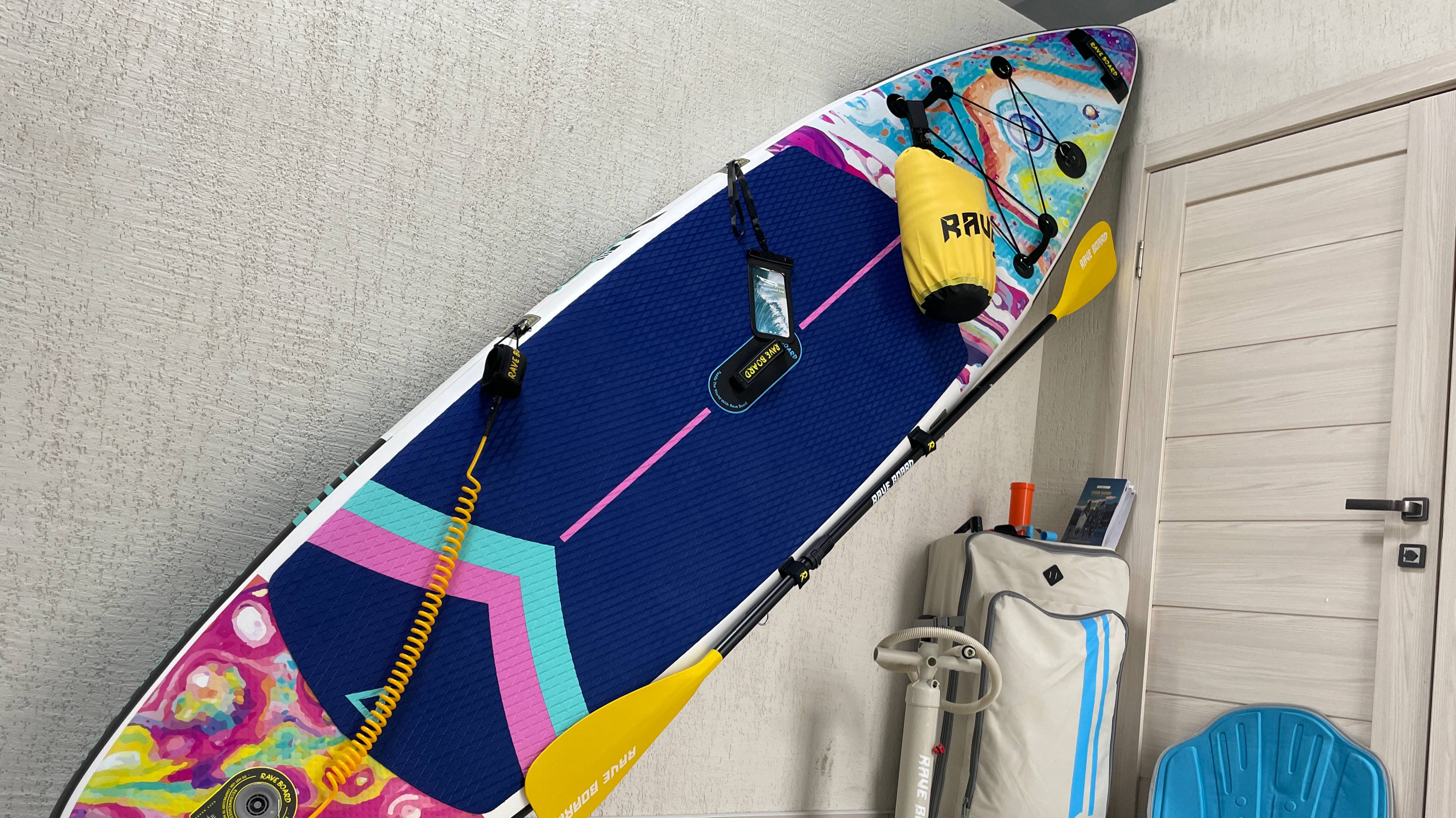 Сап борд Rave Naivetu 18А  + сиденье и двойное весло