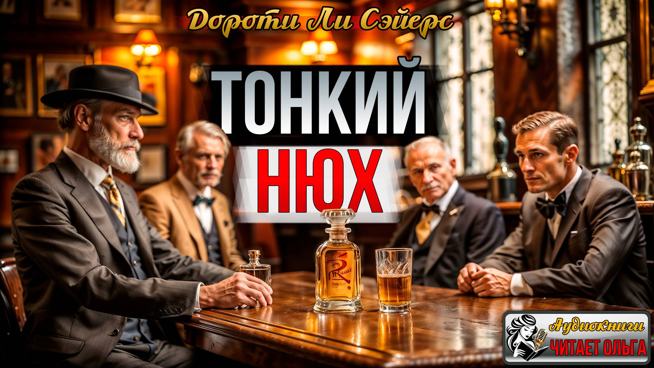 Дороти Ли Сэйерс. ТОНКИЙ НЮХ. Аудиокнига. Детектив. Цикл Монтегю Эгг. Читает Ольга