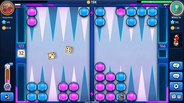 Нарды, короткие нарды онлайн чемпионат